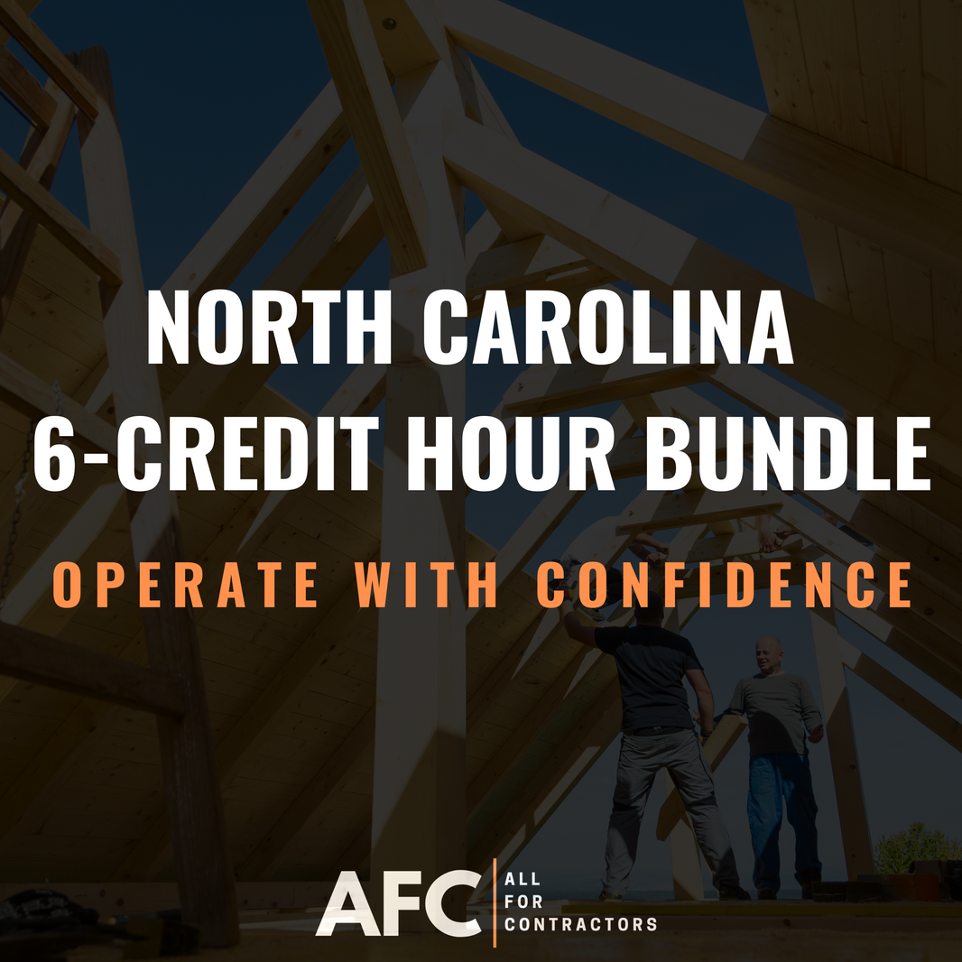 Courses - All For Contractors